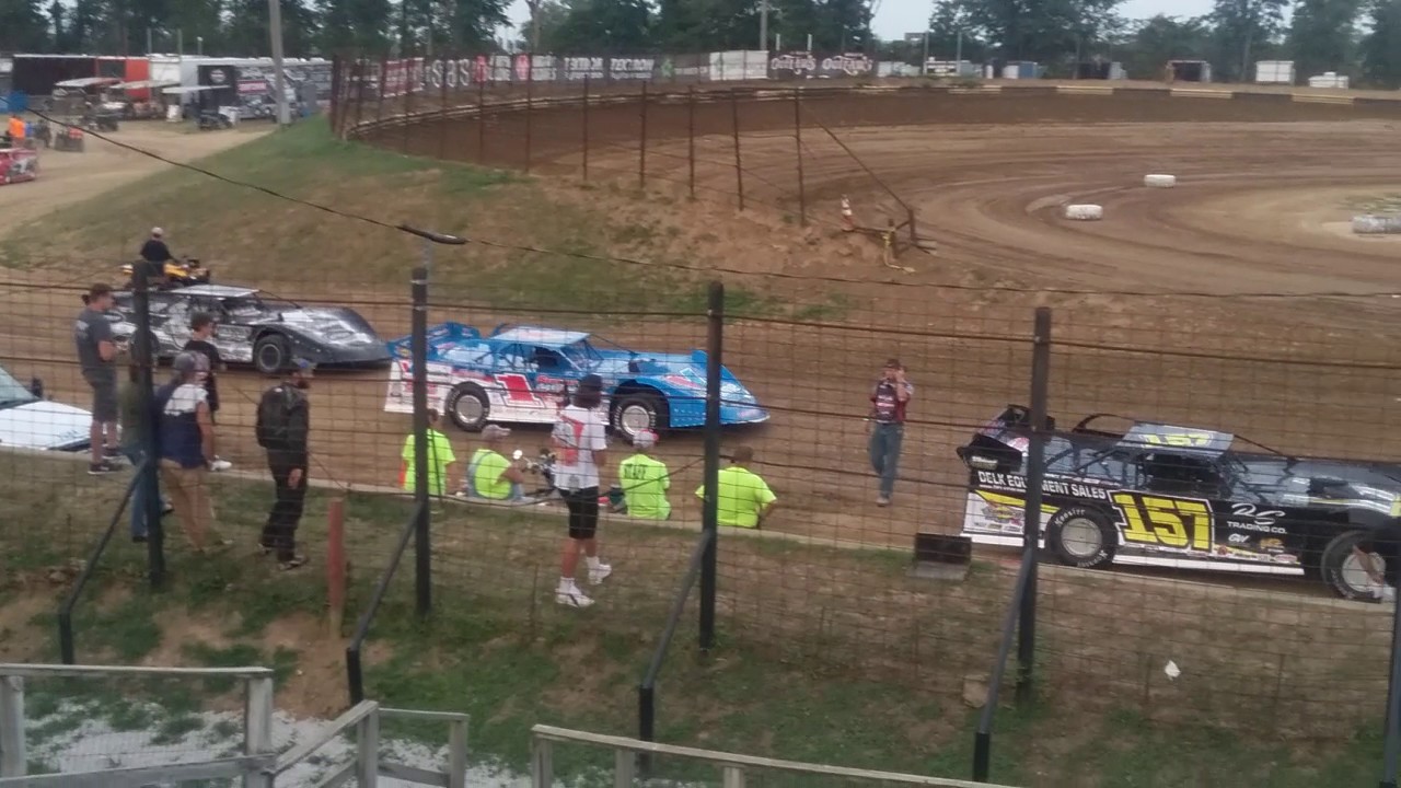 World of Outlaws Late Model Hot Laps Fayette County Speedway - YouTube