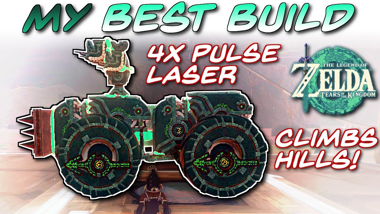 Zelda TotK Build Guide - Fast Car Tutorial (uses stake nudging) - YouTube