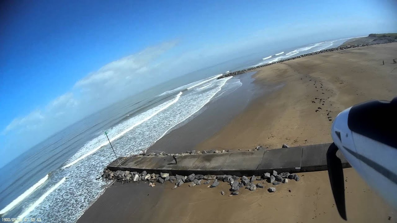 minehead beach surf - YouTube