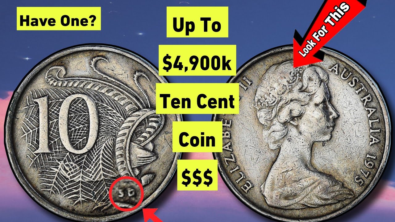 UpTo $4900 Australia 10 Cent Coin, Australian Bicentennial Old Coins ...