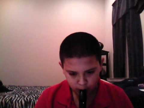 Morning mood on recorder (with notes - YouTube