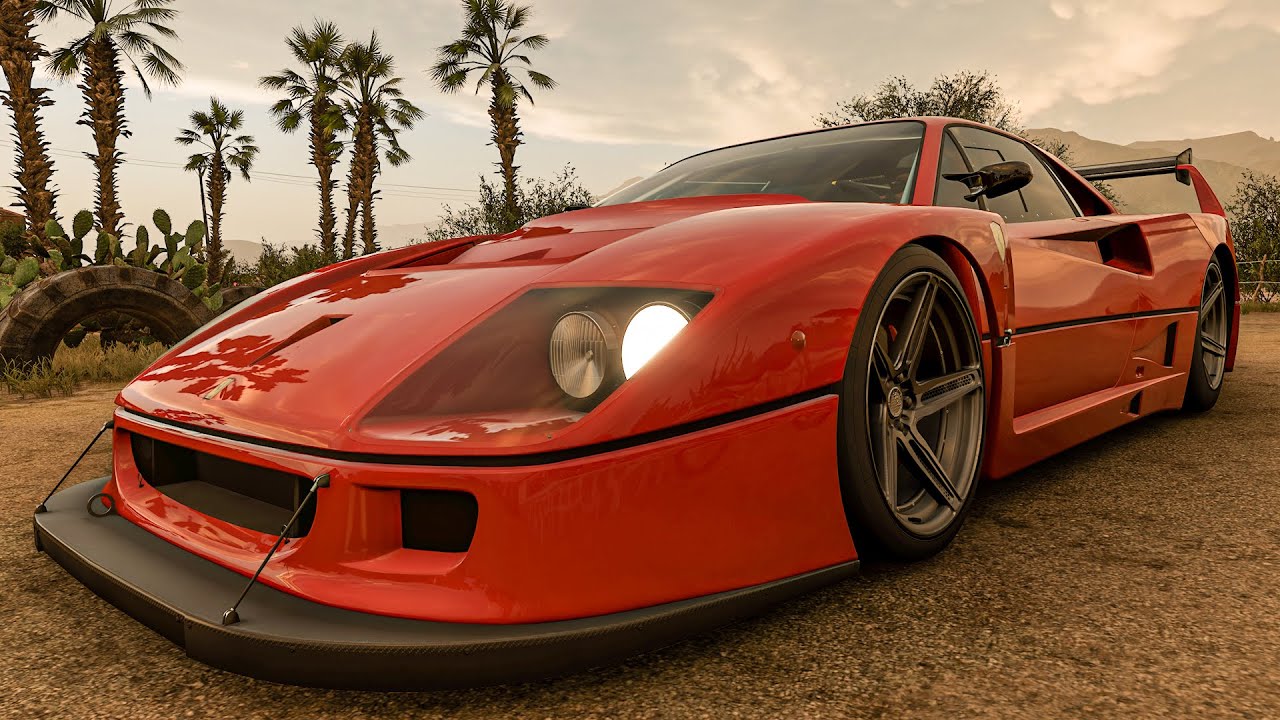 Ferrari F40 Competizione - Forza horizon 5 - YouTube