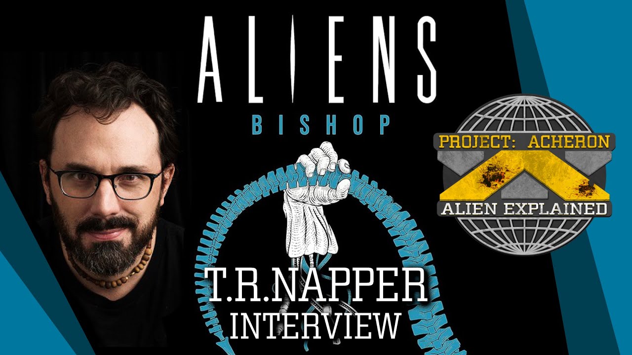 Interview with ALIENS: Bishop author T.R.Napper - Rumour Control - YouTube