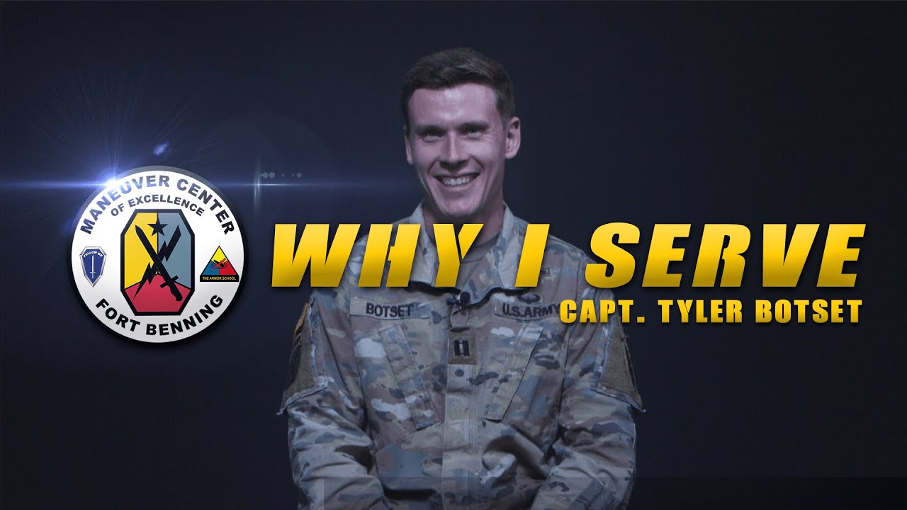 Why I Serve | Capt. Tyler Botset - YouTube