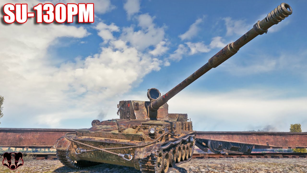 5.100 Damage | SU-130PM Tank Destroyer | World of Tanks Replays - YouTube