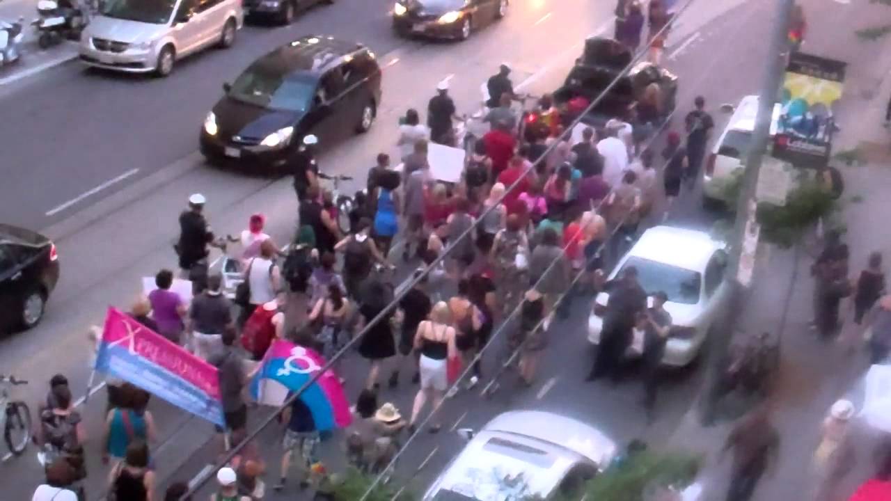 Trans parade June29 - YouTube