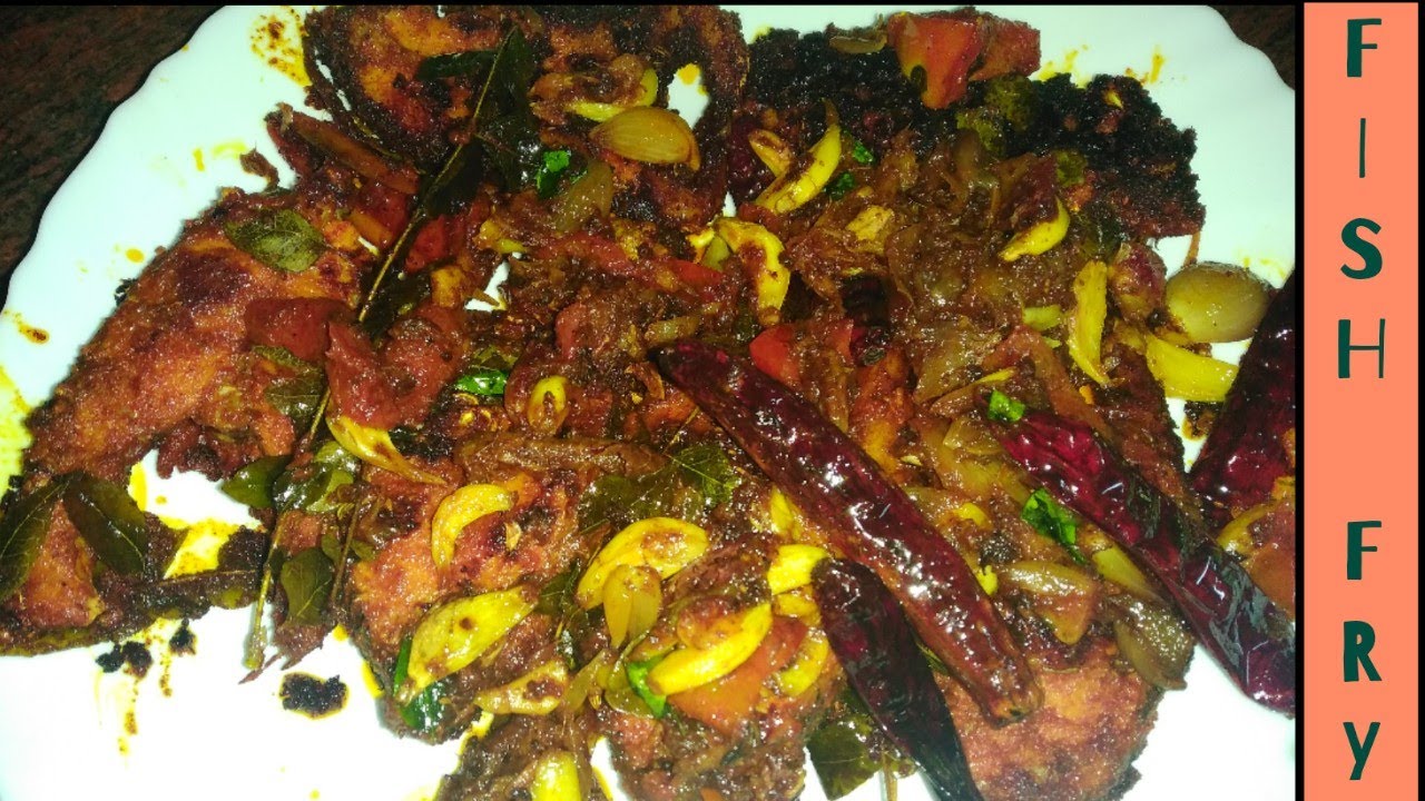 Sea bass Fish Fry / Kalanchi Meen Porichath /Malayalam/Unique Paradise ...