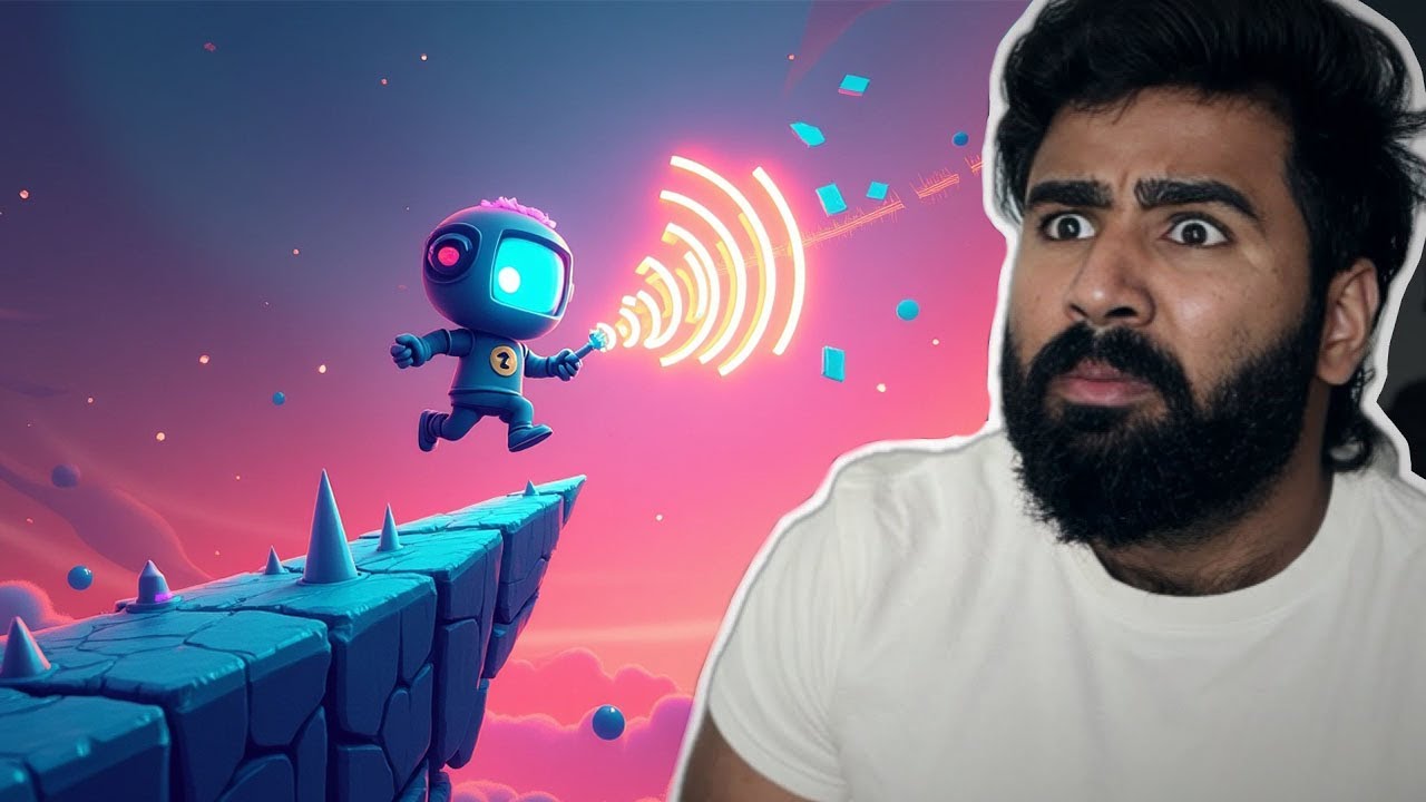 PLAYING GAME WITHOUT HAND - YouTube