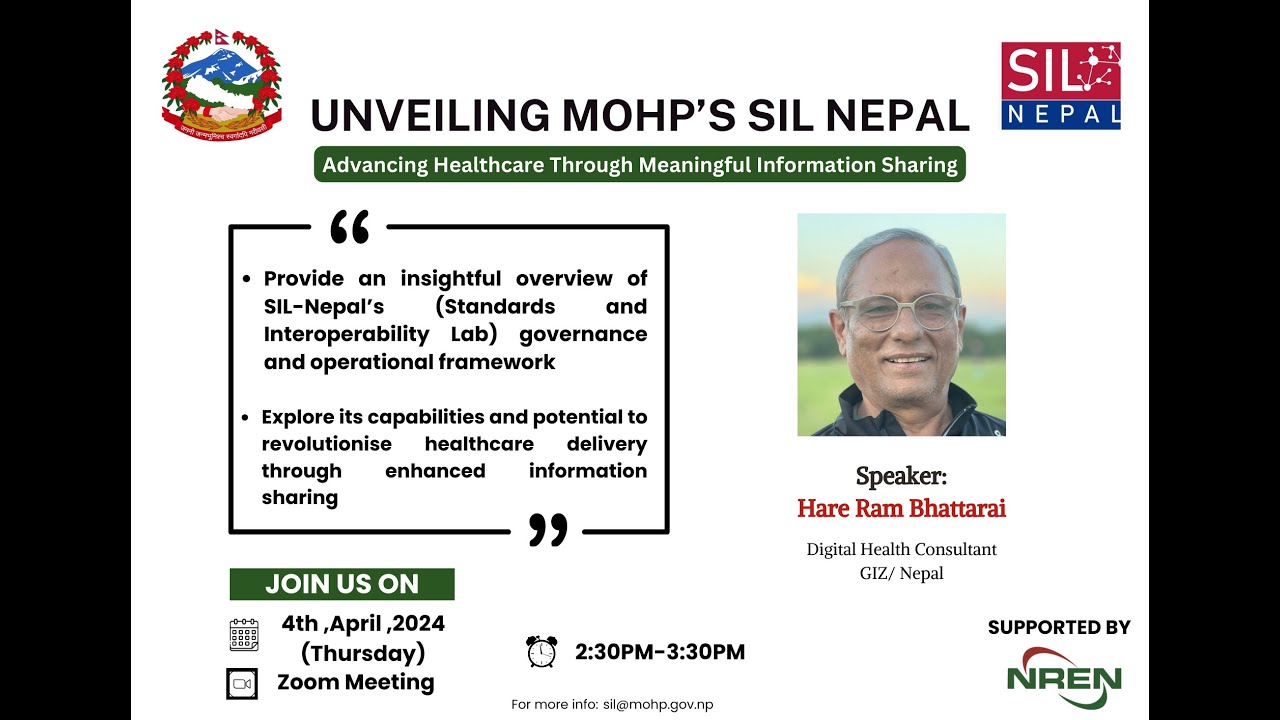 Unveiling MOHP’s SIL-Nepal: Advancing Healthcare Through Meaningful ...