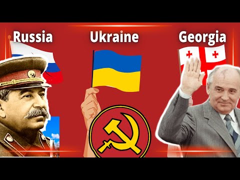 List of the 15 countries that formed the USSR Soviet Union and capitals ...