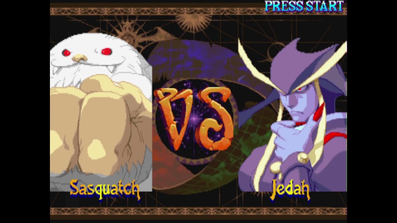 Vampire Savior - Sasquatch 02 Jedah - YouTube