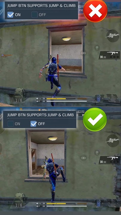Jump & Climb Setting Tutorial in CODM BR 🔥💯 Codmobile 🤕 CODM Pro Setting #shorts #codmbr #codm # ...