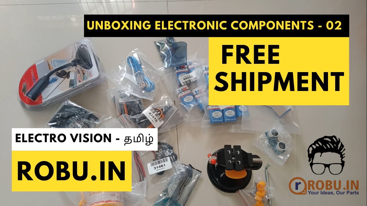 Electronic Components and Project Modules Purchase | Robu.in | Unboxing ...
