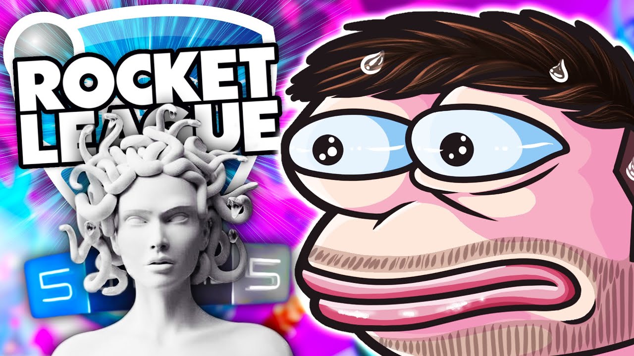 Medusa did what?! - Rocket League with The Crew! - YouTube