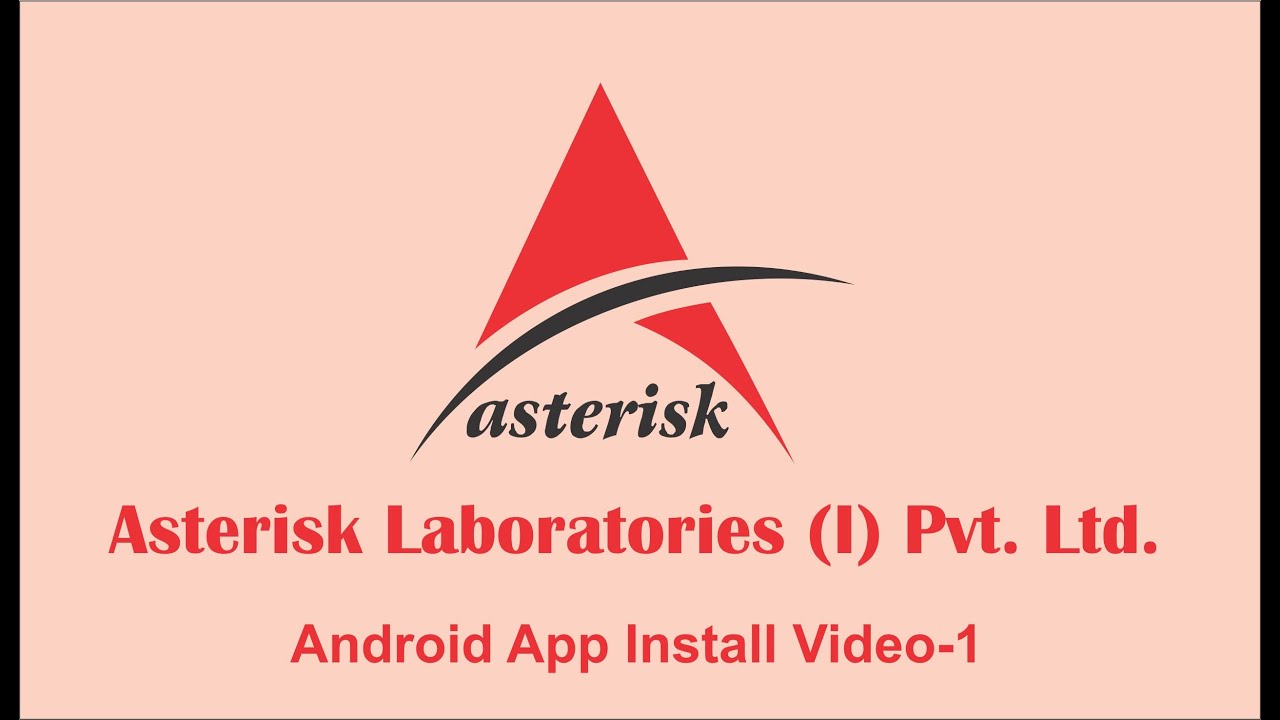 Asterisk Laboratories Mobile App Install Video | PCD Franchise - YouTube