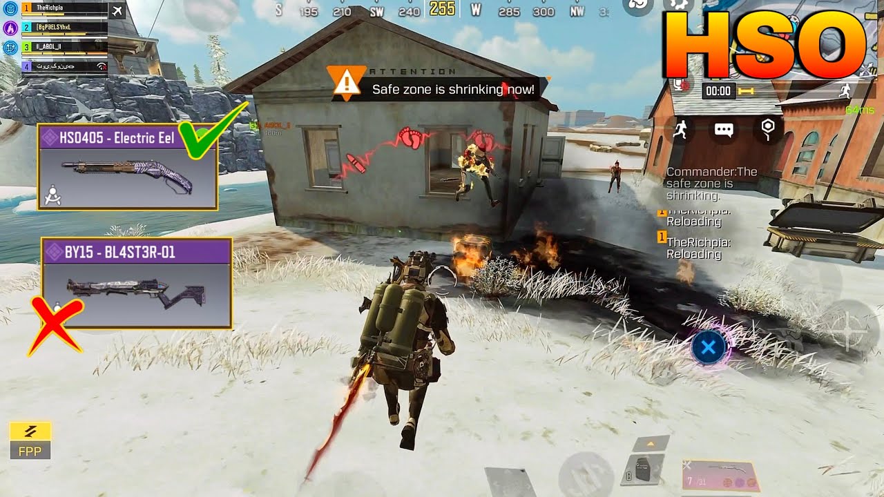 DOMINATING With Most Powerful Shotgun HSO405 Gunsmith In Season 3 CODM ...