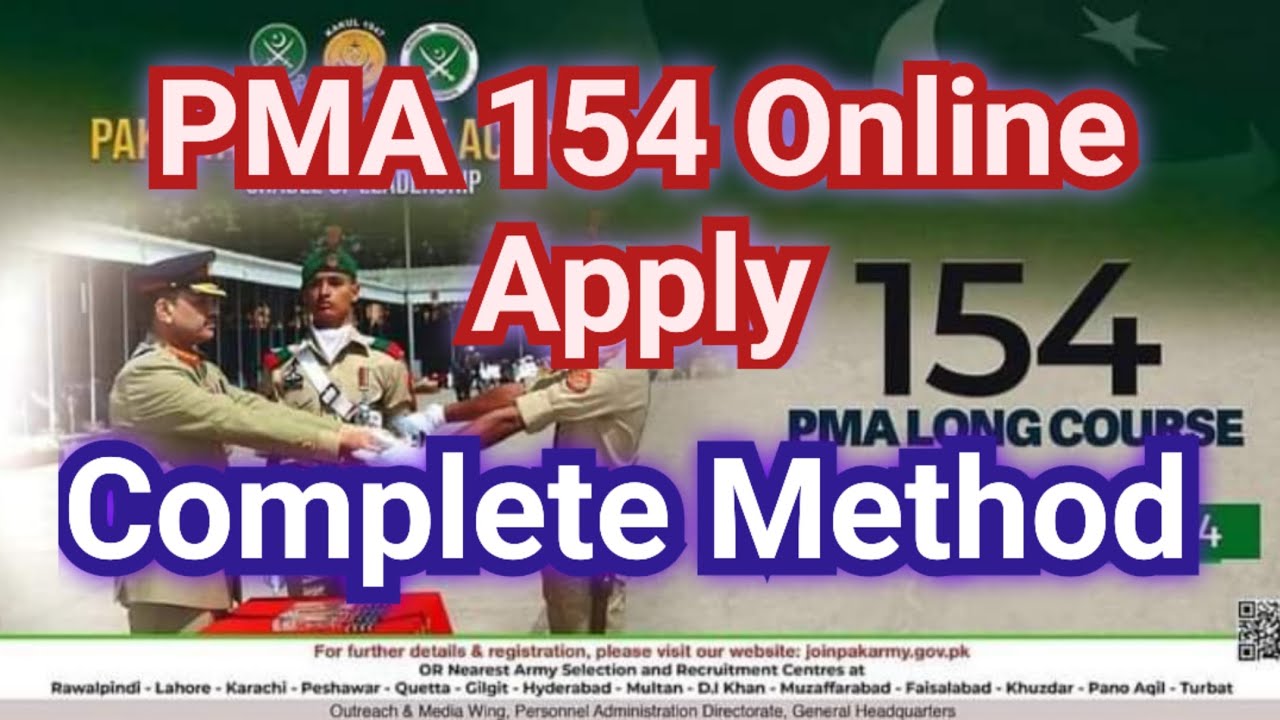 PMA 154 Online apply || PMA 154 registration from mobile phone|| How to ...