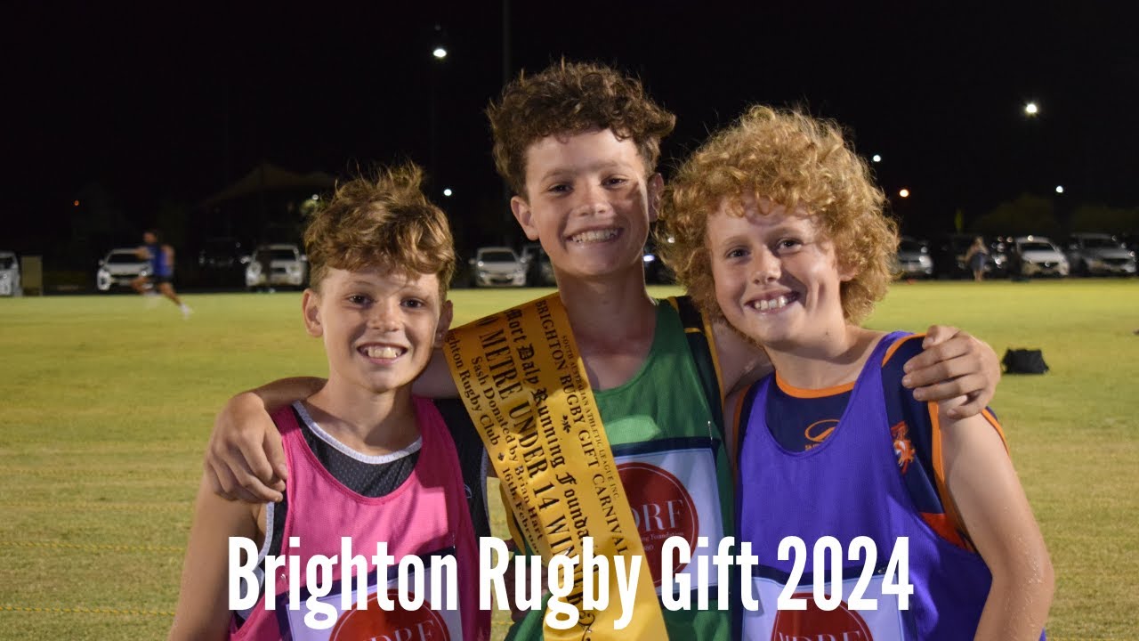 2024 Brighton Rugby Gift 300m u14 - YouTube
