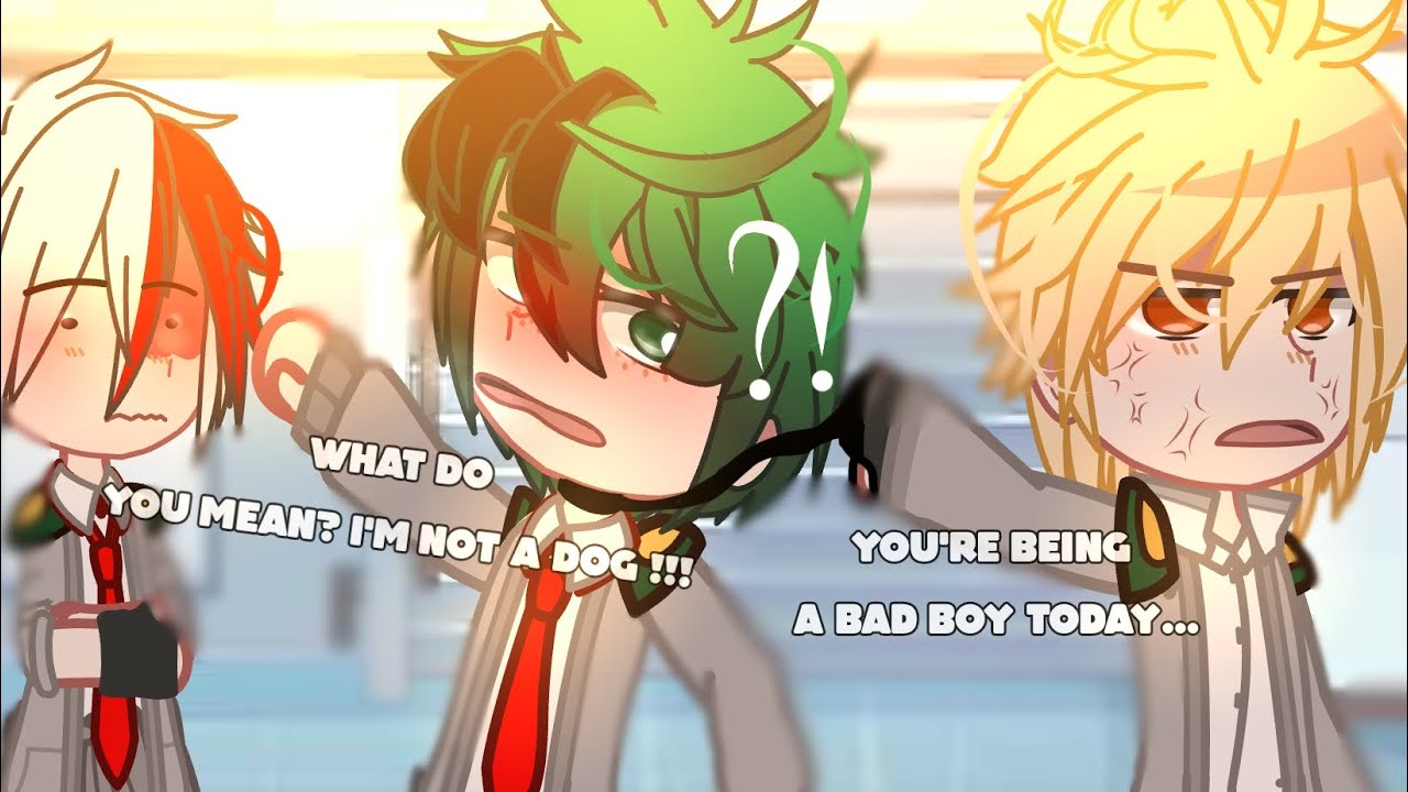 🌚‼️||"You're being a bad boy today, Darling."|| bkdk 🏳️‍🌈// //Gacha ...