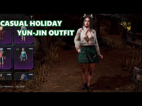 NEW Casual Holiday Outfit for Yun-Jin Lee | Dead by Daylight - YouTube