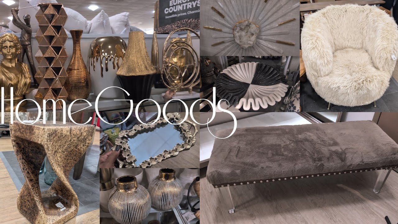 New HomeGoods Shop With Me | Homegoods Home Decor | Furniture | Wall ...
