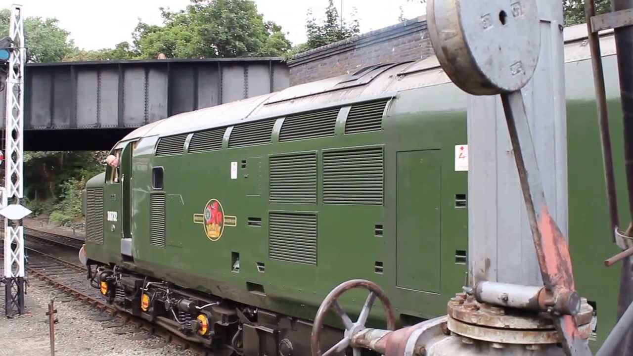 Class 37 D6732 Thrash at Sheringham North Norfolk Railway - YouTube