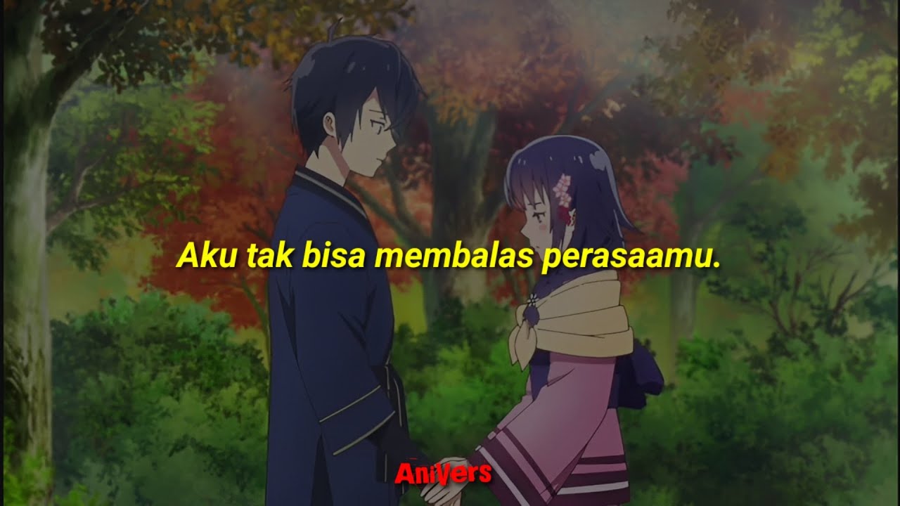 Sad anime quotes - Aku tak bisa membalas perasaanmu | anime sad | story ...