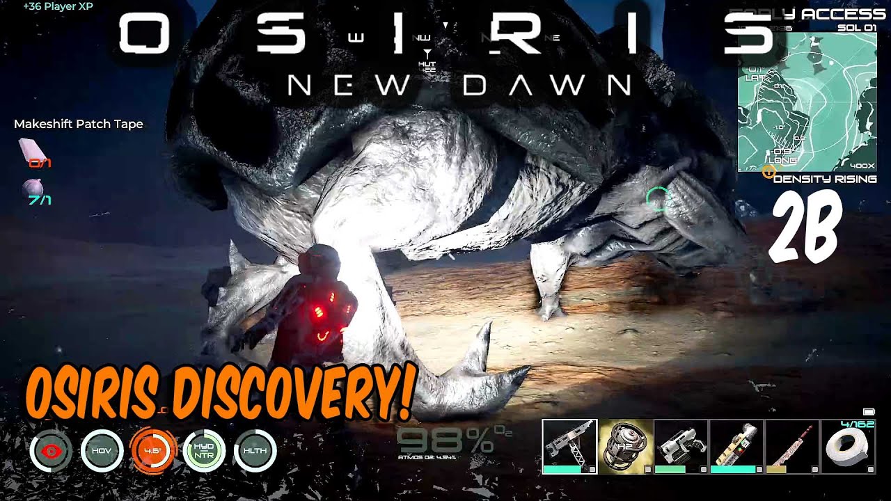 Osiris New Dawn ep2b | Osiris Discovery! | Survive, Craft, Research ...