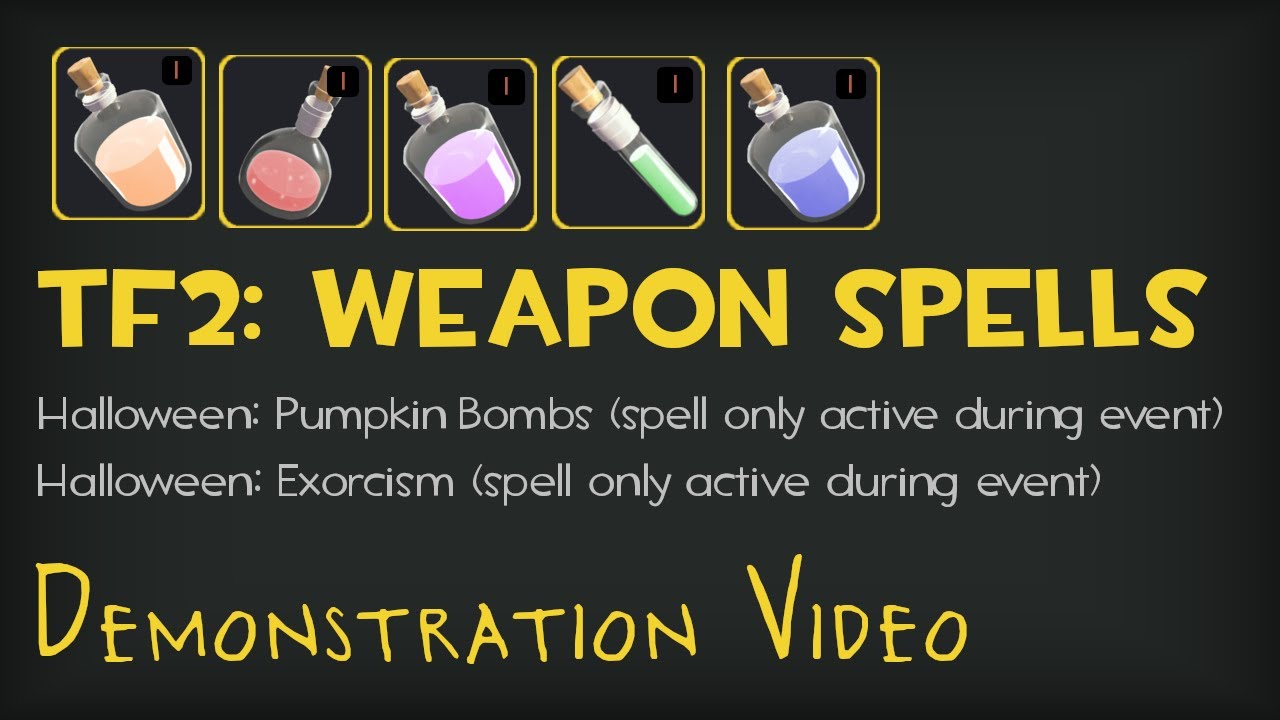 TF2: Weapon Spell Demonstration - YouTube