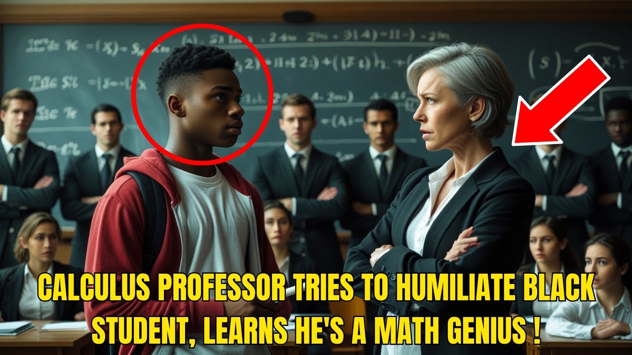 Narrated Stories: Calculus Professor Tries to Humiliate Black Student ...
