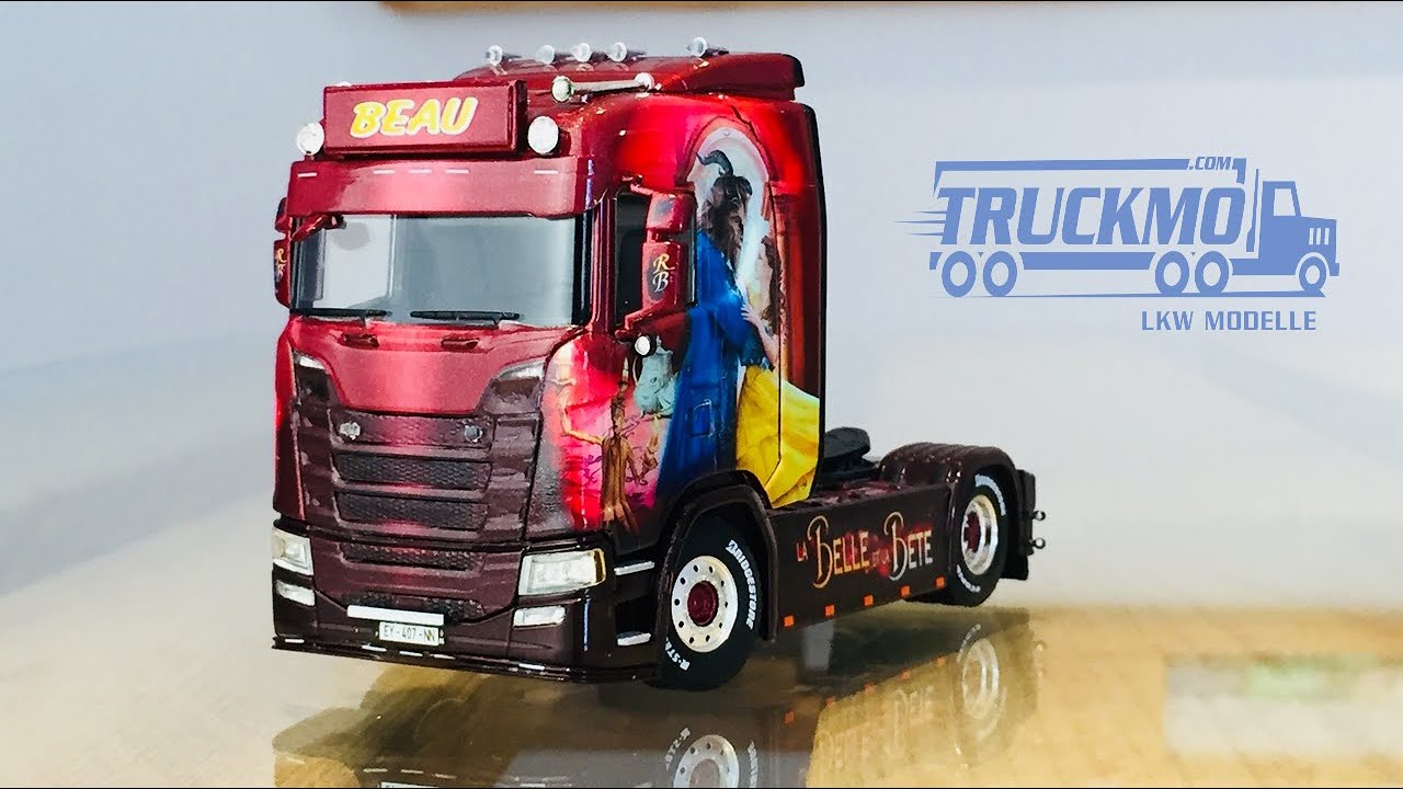Transport Beau Scania S Normal CS20N 01-2972 WSI Models - YouTube