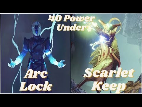 Solo Grandmaster The Scarlet Keep 40 Power Under on Arc Warlock - YouTube