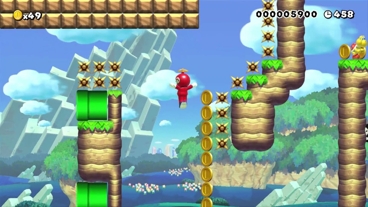 Super Mario Maker - That propeller suits you! 60fps - YouTube