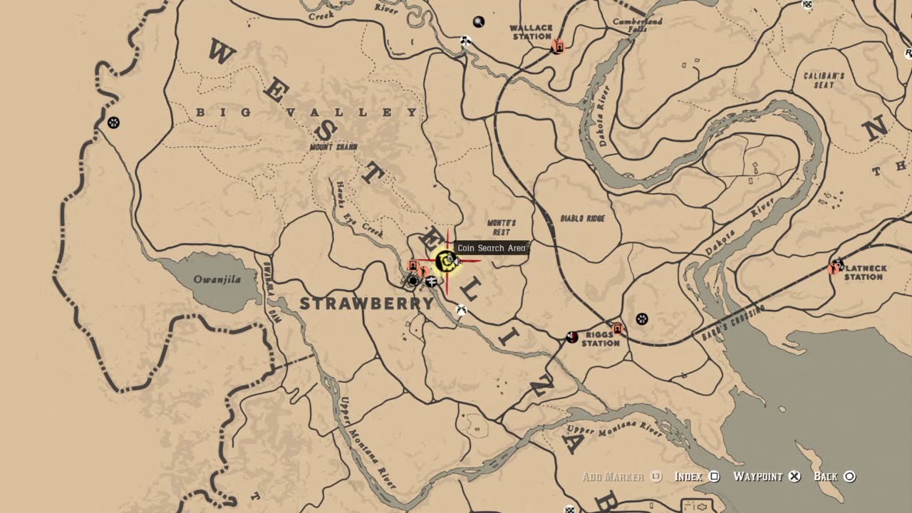 Red Dead Redemption 2 "Strawberry Collectible Coin" - YouTube