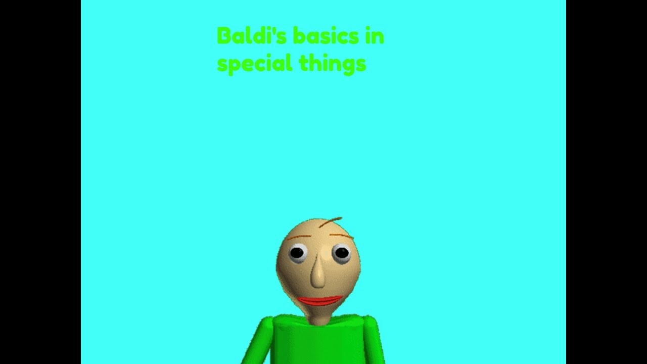 (desc) Baldi's basics remake I created - YouTube