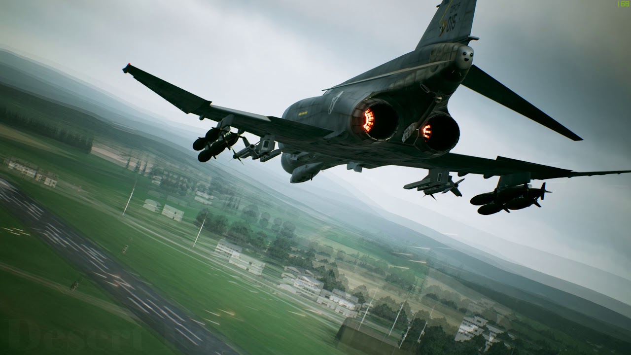 Ace Combat 7 - F4 Phantom (4K) - YouTube