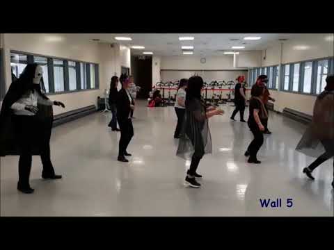 Halloween Line Dance - Mummy Trance (Dance & Teach) - YouTube
