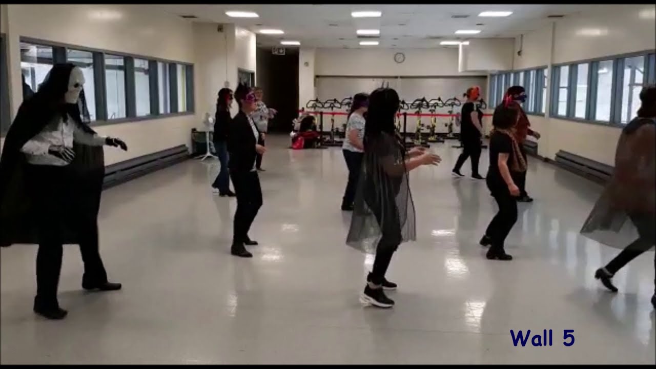 Halloween Line Dance - Mummy Trance (Dance & Teach) - YouTube