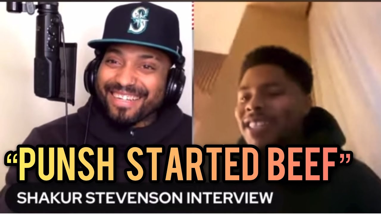 “THE BEEF Between Shakur Stevenson Vs Floyd Schofield Started On Punsh Drunk Boxing”. - YouTube
