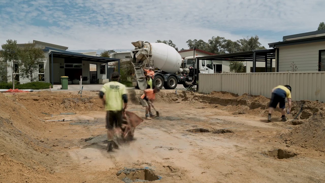 Up in 90 seconds the timelapse of a new NLV home construction 2 - YouTube