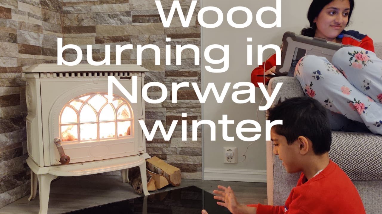 Wood burning in Norway winter vlog 317 - YouTube
