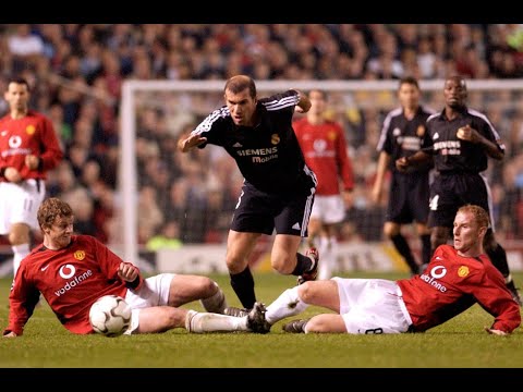 Zidane Skills in 2002-03 UCL - YouTube