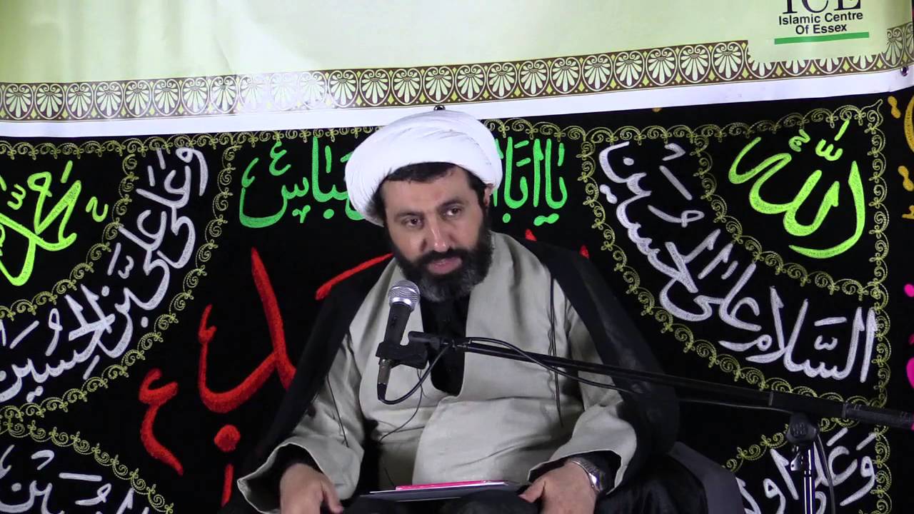 Agha Shomali Lecture 1 Muharram 2014 at MCE - YouTube