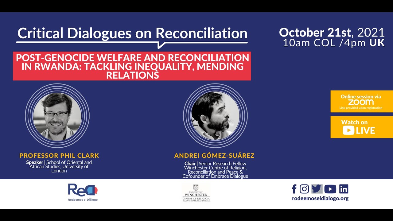 Critical Dialogues on Reconciliation: Post-Genocide Welfare and ...