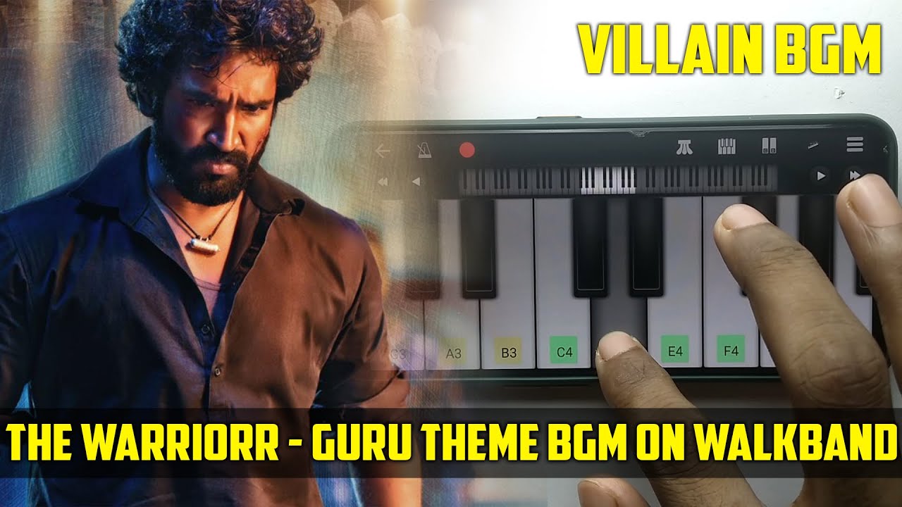 The Warriorr - Guru Theme BGM On WalkBand | Walkband Cover | Ayan Saha ...