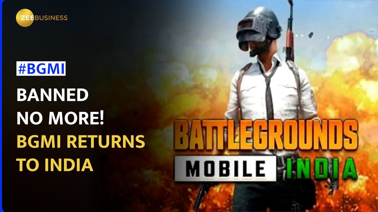 BGMI: Government lifts ban on Battlegrounds Mobile India, soon to be ...