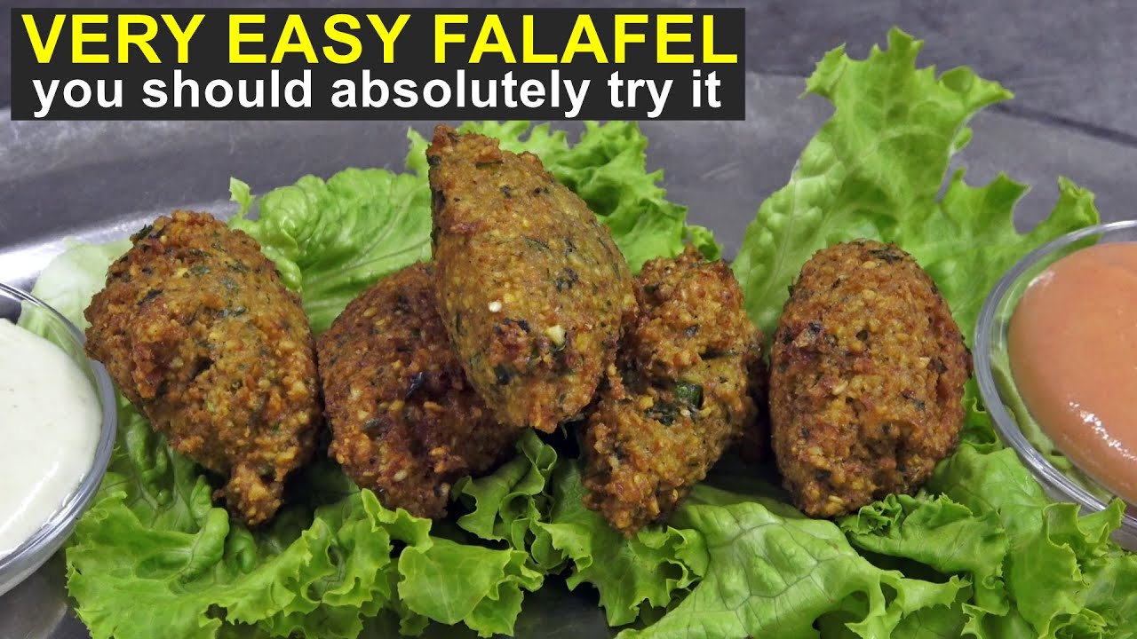 Falafel Recipe How to Make Chickpea Patties - YouTube