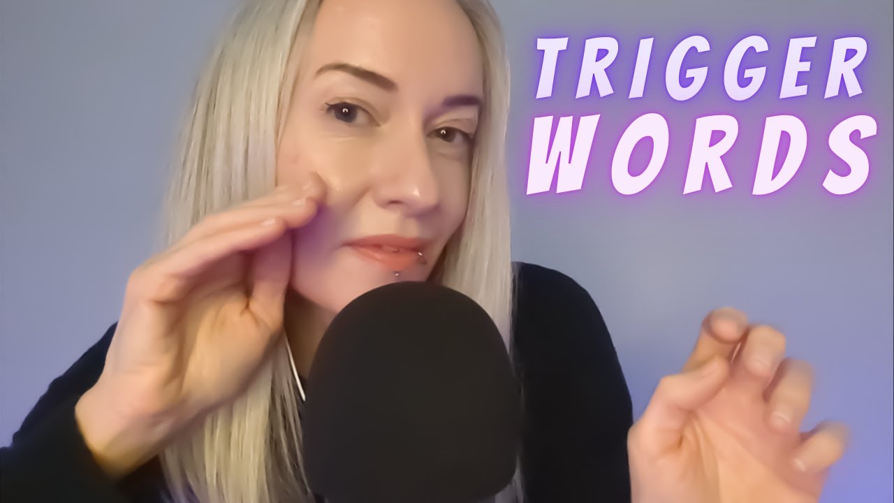 ASMR | French Trigger Words - super sleepy and relaxing - YouTube