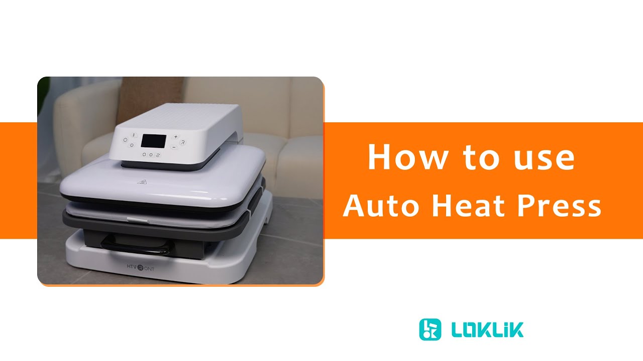 How To Use Auto Heat Press - YouTube