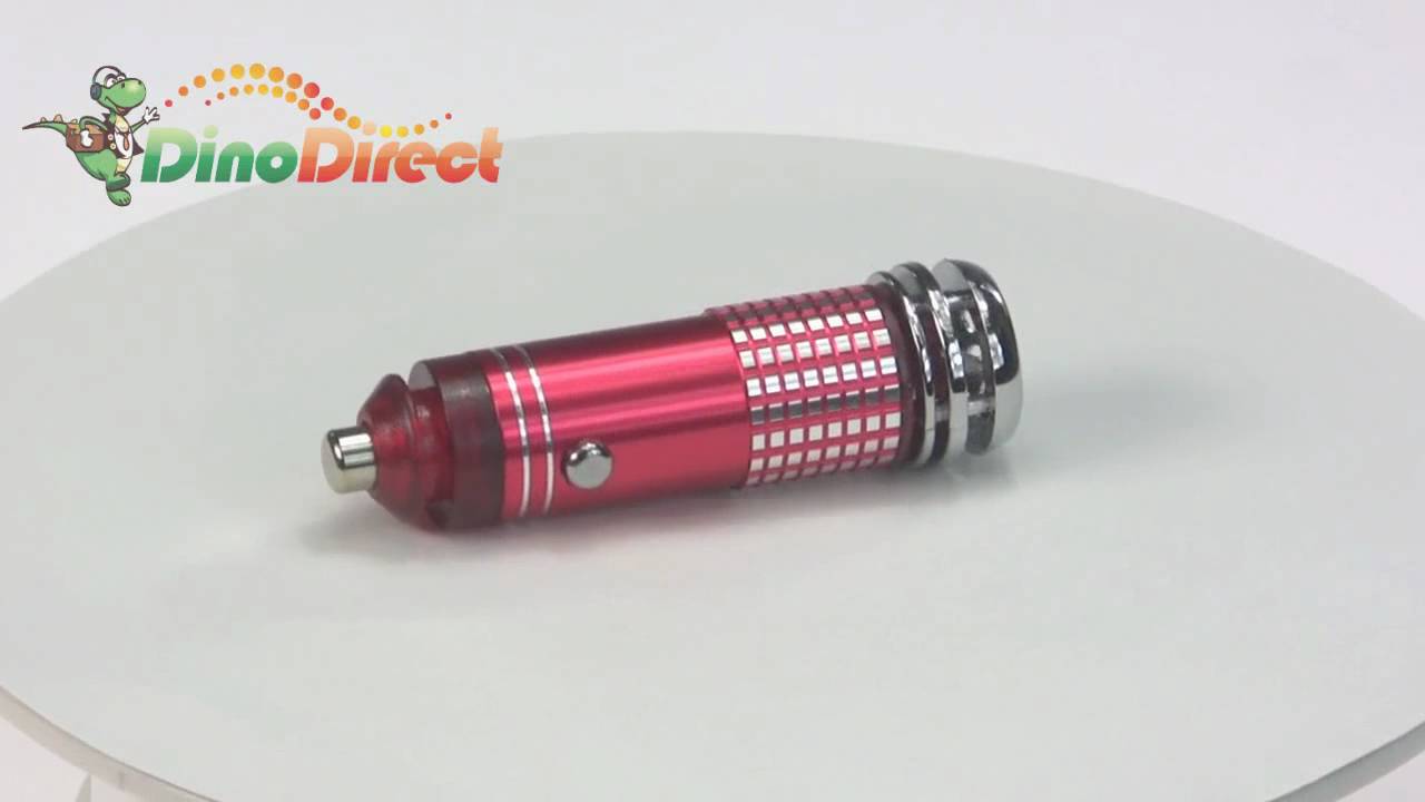 Car Auto Mini Air Purifier Oxygen Bar Ozone Filter Red from Dinodirect ...